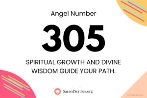 Meaning of Angel Number 305 Explained by Joanne – Sacred Scribes